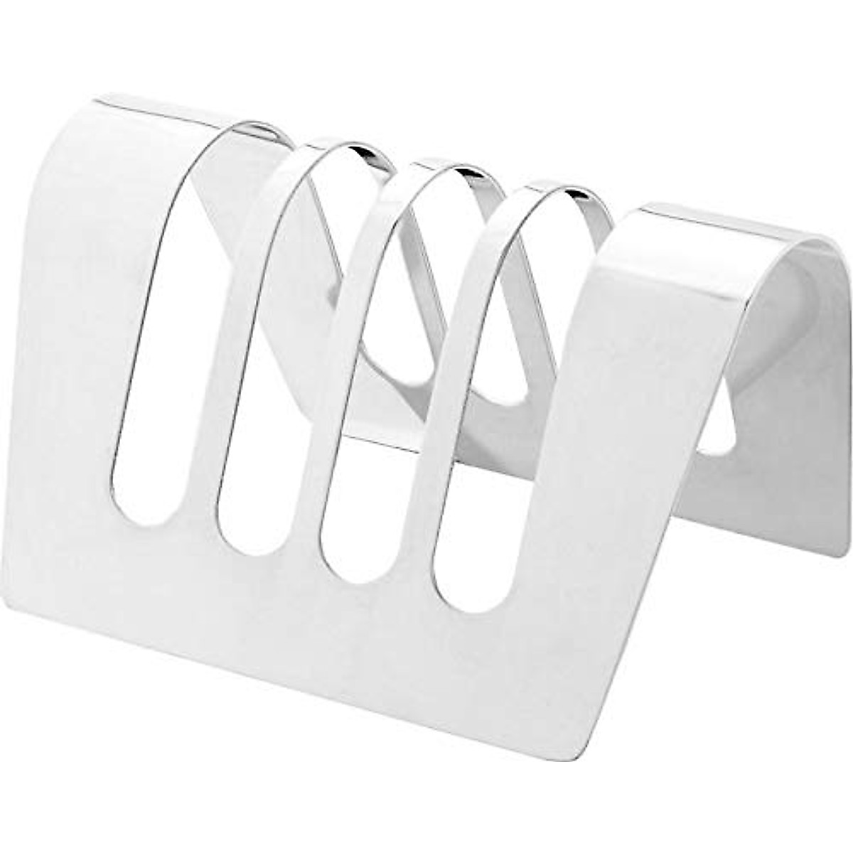 CLWXHS Toast Rack Bread Holder 4 Slice Holes Stainless Steel