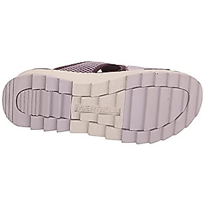 Merrell Women's Alpine Cush Wrap Wedge Sandal, Burgundy, 8