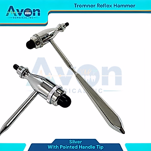 Plastic Taylor Reflex Hammer + Tromner Reflex Hammer + Dejerine Reflex Hammer - 3 PCS Bundle - Neuro Reflex Diagnostics Examination Hammers