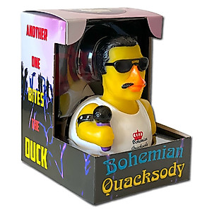 CelebriDucks - Bohemian Quacksody - Floating Rubber Ducks - Collectible Bath Toys Gift for Kids & Adults of All Ages
