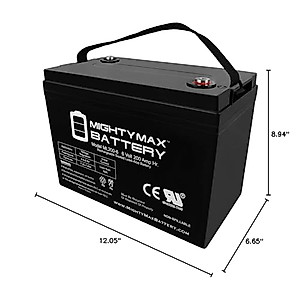 Mighty Max Battery 6V 200AH SLA Battery Replaces Champion M83CHP06V27 Golf Cart RV Boat