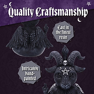 Nemesis Now Cult Cuties Adorable Occult Figurines, Bewitching Evil Spirit Creatures, Hand-Painted, Resin - Baphoboo