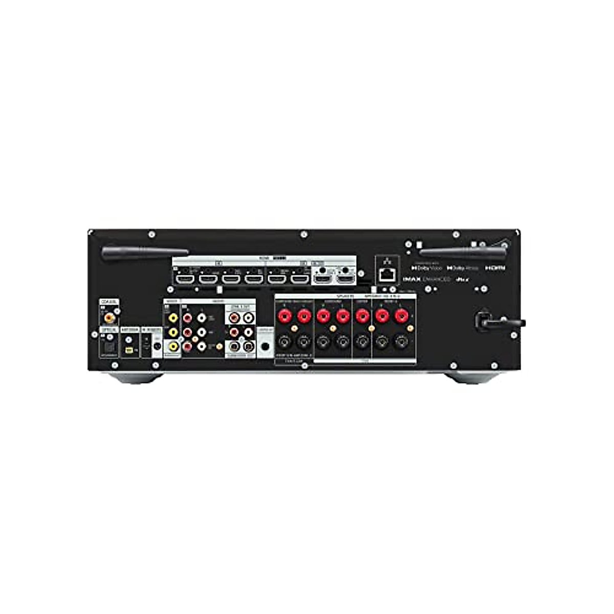 Sony STR-AN1000 7.2 Channel 8K AV Receiver with Dolby Atmos, DTS:X Bundle with Sony SSCS5 3-Way 3-Driver Bookshelf Speakers and 16AWG Speaker Wire kit (3 Items)