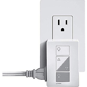 Lutron Caséta Wireless Smart Lighting Lamp Dimmer | PD-3PCL-WH