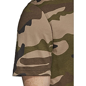 adidas Originals Men's Trefoil Tee, Multi/Utility Black, Medium