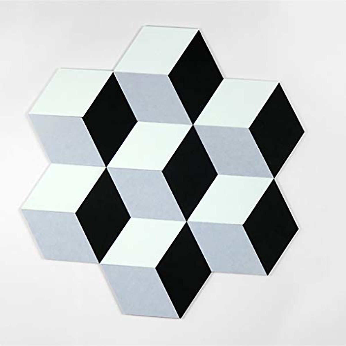 DIY Creative Background Rhombus Felt Board, self-Adhesive Decorative Photo Wall, Accept Customization in Many Colors