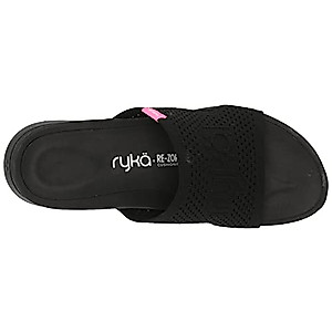 Ryka Women's Thrive Recovery Slide Sandal Black 9 M