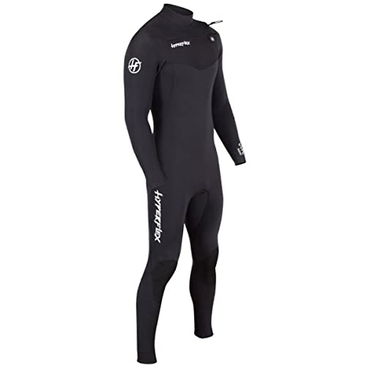 Hyperflex Men's VYRL 4/3mm Front Zip Fullsuit Black - S