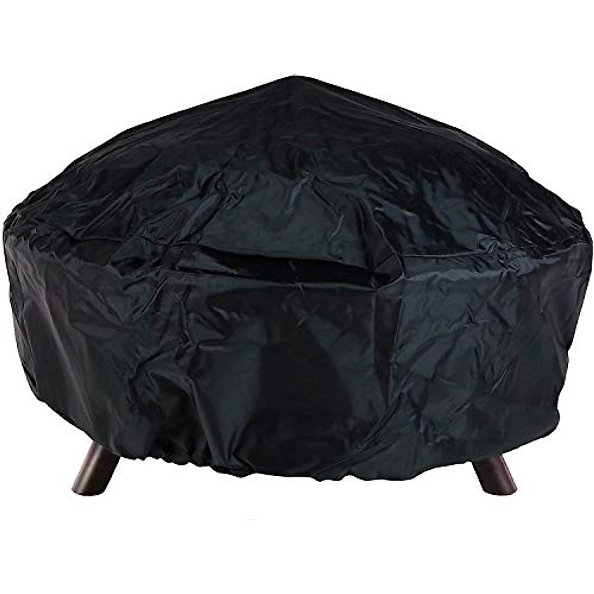 LEAYAN Garden Fire Pit Grill Bowl Grill Barbecue Rack Fire Pits,Outdoor Metal Brazier 36 Inch Large Bonfire Wood Burning Patio&Backyard Firepit for with Spark Screen and Round Fireplace Cover