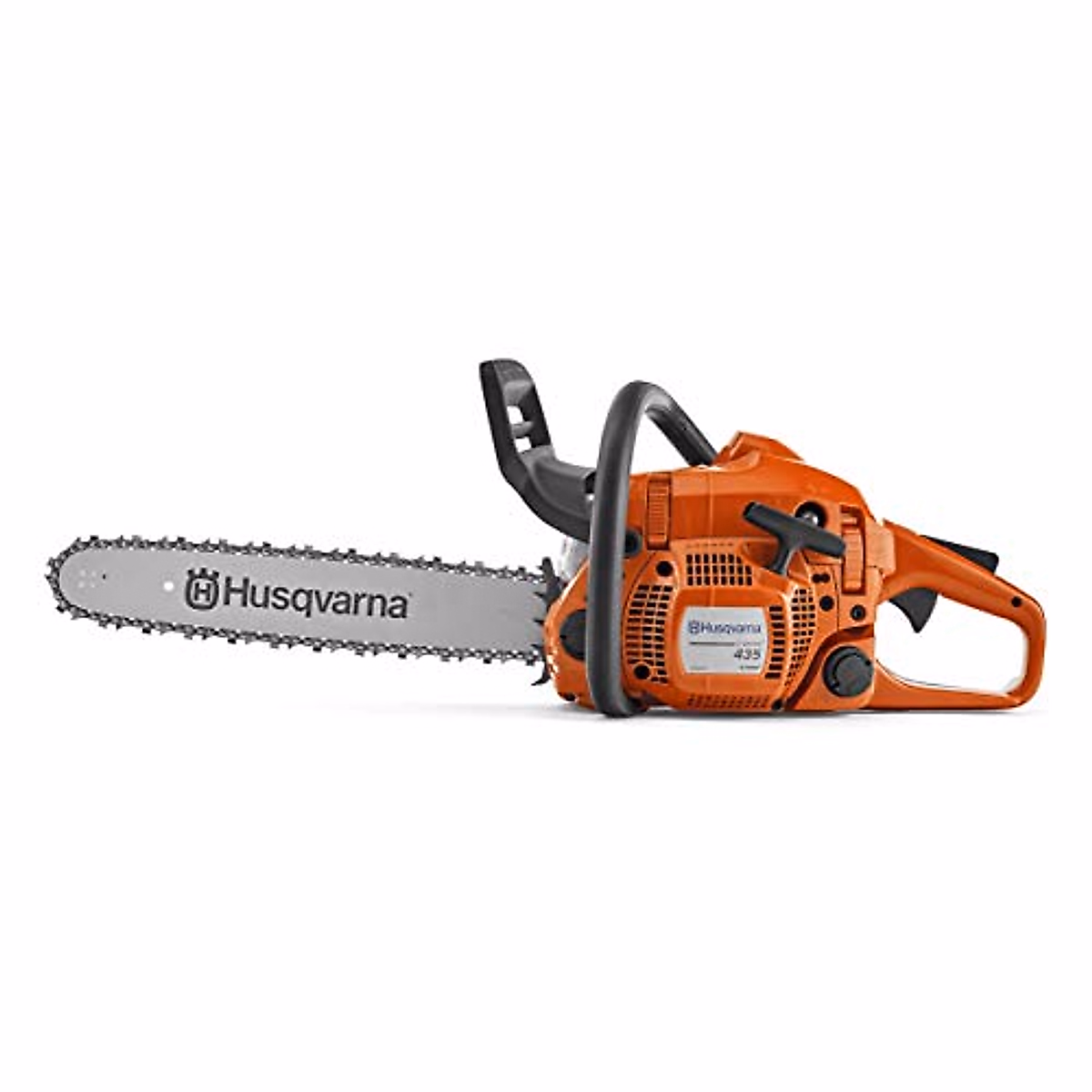 Husqvarna 435 Gas Chainsaw, 40-cc 2.2-HP, 2-Cycle X-Torq Engine, 16 Inch Chainsaw with Smart Start, For Wood Cutting and Tree Trimming