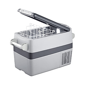 Setpower AJ40 Portable Refrigerator,Portable Freezer,42 Quart(40L) Electric Cooler,Car Refrigerator,12/24V DC Cable & 110/240V AC,Car Fridge for Camping,Truck,Travel,Fishing,3-YEAR Warranty