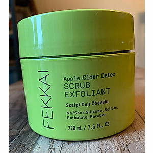 Fekkai Apple Cider Detox Clarifying Scrub - 7.5 oz - Scalp Treatment - Removes Build-Up & Exfoliates - For All Hair Types - Vegan, Cruelty-Free