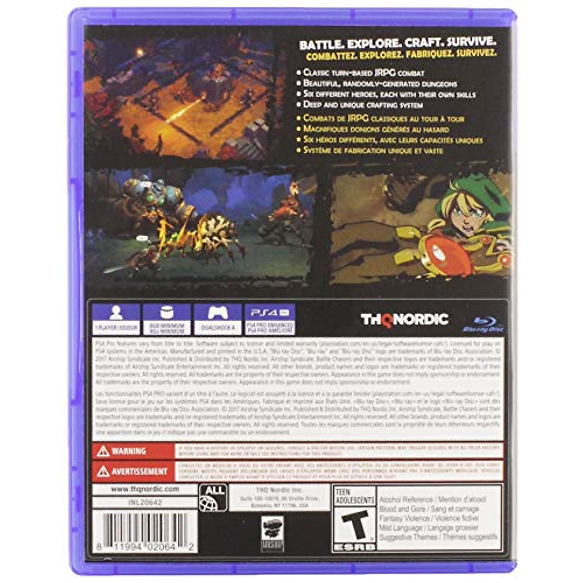 Battle Chaser Nightwar PS4 - PlayStation 4