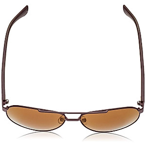 Lacoste Brown Aviator Unisex Sunglasses L185S 615 60