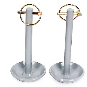 Set of 2 Snow Plow Blade Skid Shoes ATV UTV Shaft 5/8 in. Shoe 3 1/2 in.