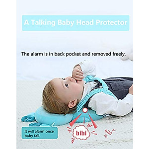 Head Safety Protector Pad for Baby Toddler Walker,Infant Talking Head Protection Backpack Cushion (Yellow Duck)