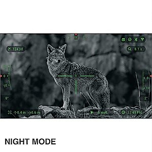theOpticGuru ATN X-Sight-4k Pro 3-14x Smart Day/Night Scope w/Full HD Video rec, Smooth Zoom, Bluetooth and Wi-Fi (Streaming, Gallery & Controls)