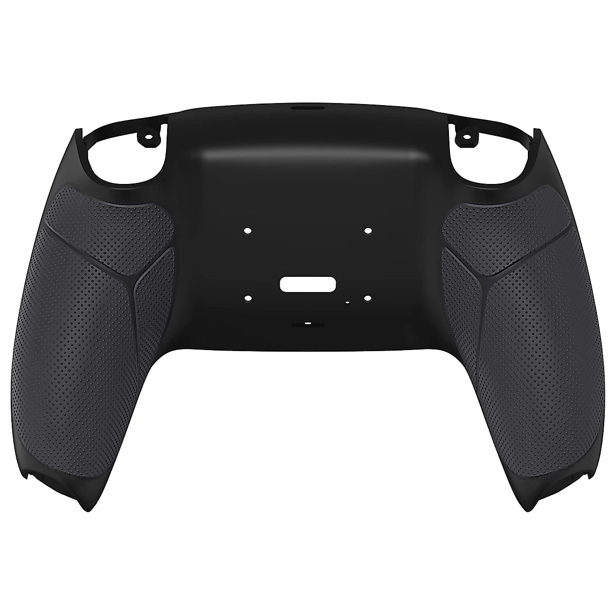 Black Performance Rubberized Grip Redesigned Back Shell for PS5 Controller eXtremerate RISE & RISE4 Remap Kit - Controller & RISE Remap Board NOT Included
