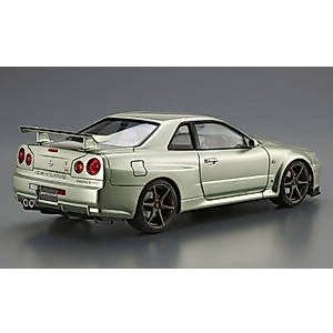Aoshima Nissan BNR34 Skyline GT-R V Tune ’02 1:24 Scale Model Kit