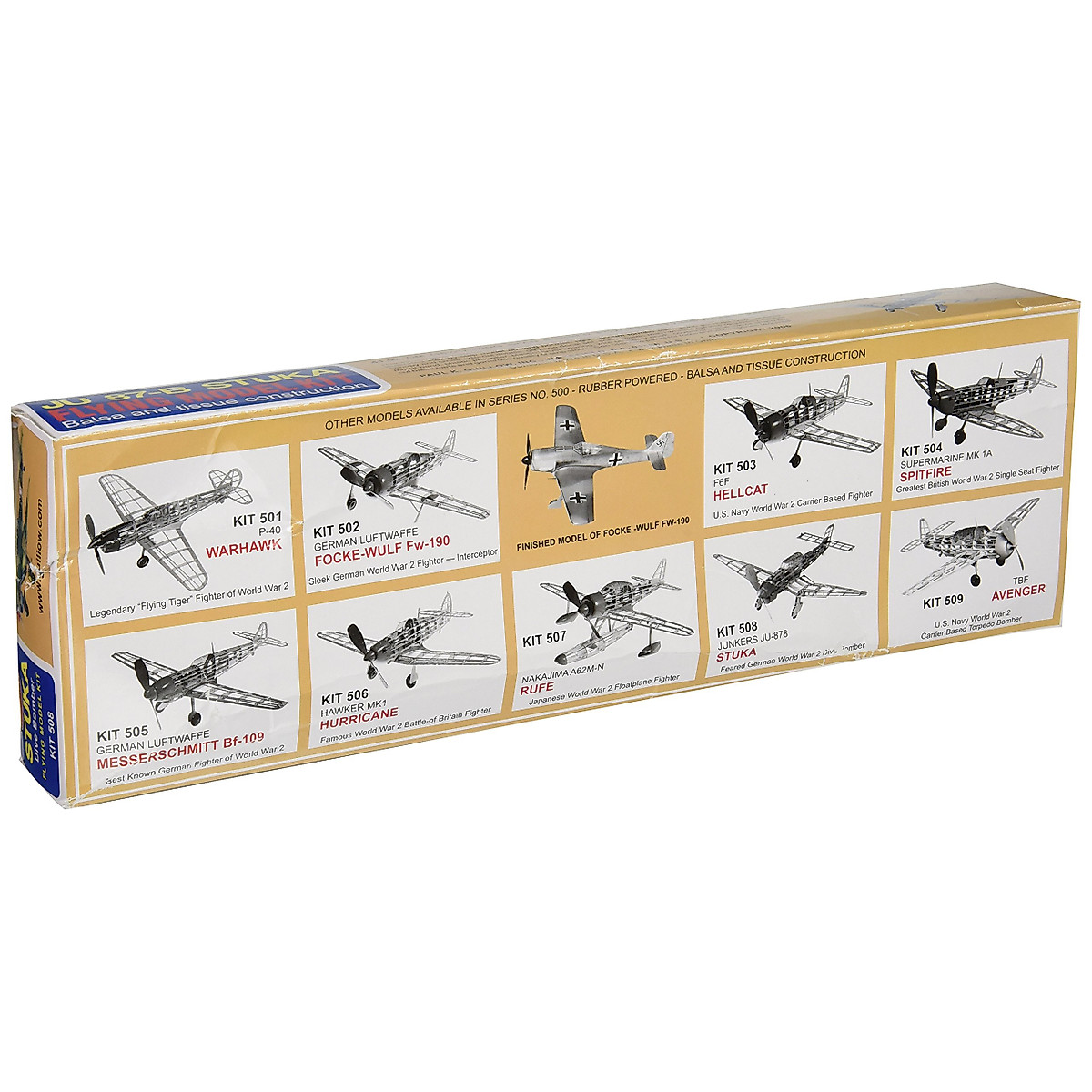 Guillow's Junkers JU 87-B Stuka Model Kit Small