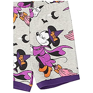 Amazon Essentials Disney | Marvel | Star Wars Toddler Girls' Pajama Set (Previously Spotted Zebra), Minnie/Halloween, 4T