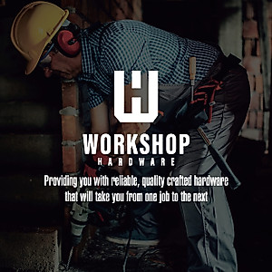 Workshop Hardware 46 Piece Fastener Assortment Kit, Grade 8 Hex Cap Screw Set, USS 1/4 & 5/16 Diameter, Gray, Stainless Steel