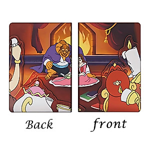 JOHSBYD Beauty and The Beast Leather Notebook Always Remember You’re Braver Than You Believe Leather Notebook TV Movie Gifts Inspirational Gifts for Son Daughter (1)