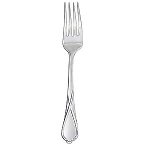Cambridge Silversmiths Heather Sand 20-Piece Flatware Silverware Set, Stainless Steel, Service for 4, Includes Forks/Spoons/Knives