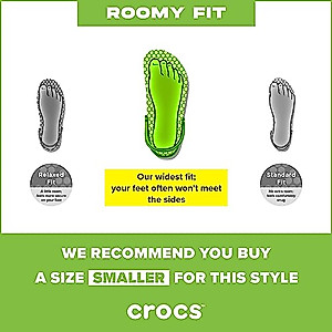 Crocs Unisex Bayaband Slides | Slide Sandals, Black/White, 9 Men/11 Women