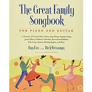 Great Family Songbook: A Treasury of Favorite Show Tunes, Sing Alongs, Popular Songs, Jazz & Blues, Children's Melodies, International Ballads, Folk ... Jingles, and More for Piano and Guitar