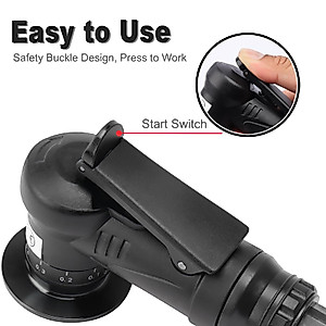 2 in 1 Pneumatic Chamfering Tool,Mini Handheld Air Chamfering Machine for Metal Wood Round Corner,45° Arc Corner Beveling Trimming (Black)