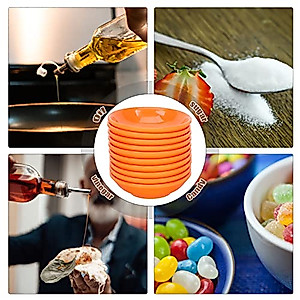 UPKOCH Household Dipping Bowl 10pcs Small Dipping Bowls Soy Sauce Dish Kitchen Condiment Dishes Melamine Dip Soy Sauce Dishes Side Dishes for Home Kitchen Vinegar Dish