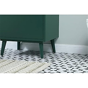 Elegant Kitchen and Bath 24 inch Bathroom Vanity Cabinet - Green