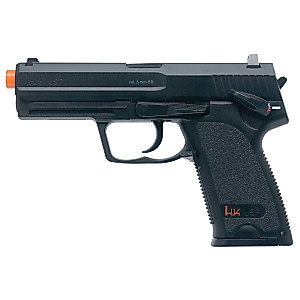 Elite Force HK Heckler & Koch USP CO2 Powered 6mm BB Pistol Airsoft Gun, Standard Action, Black