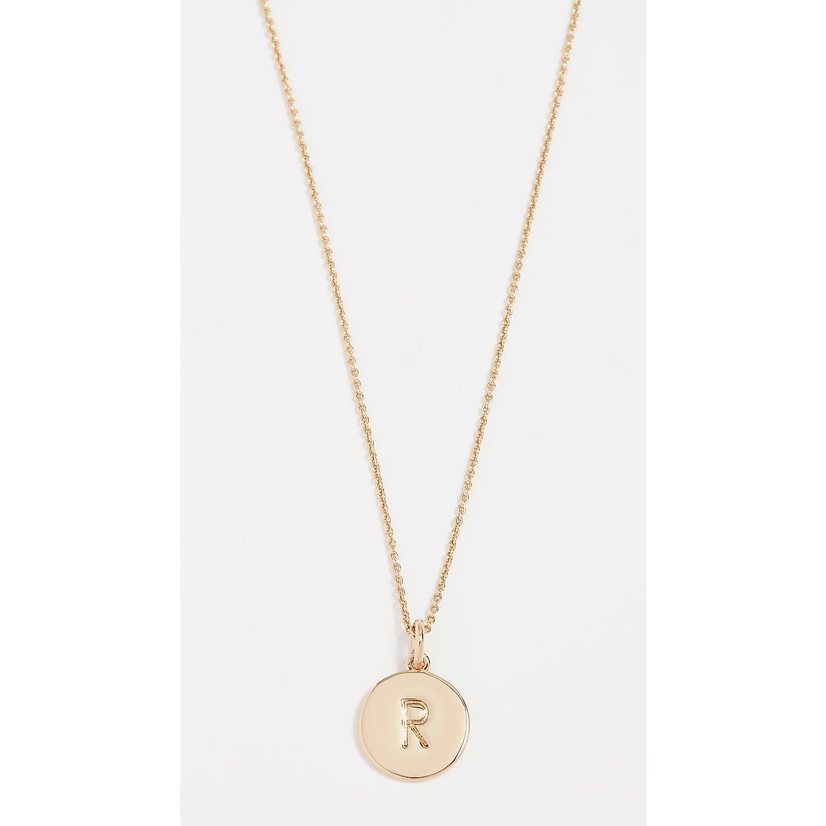 kate spade new york "Kate Spade Pendants" "R" womens Pendant Necklace, 18"
