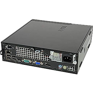 Dell Optiplex 7010 USFF Desktop Computer with Intel i5-3470S Upto 3.6GHz, HD Graphics 2500 4K Support, 8GB RAM, 256GB SSD, DisplayPort, HDMI, DVD, AC Wi-Fi, Bluetooth - Windows 10 Pro (Renewed)