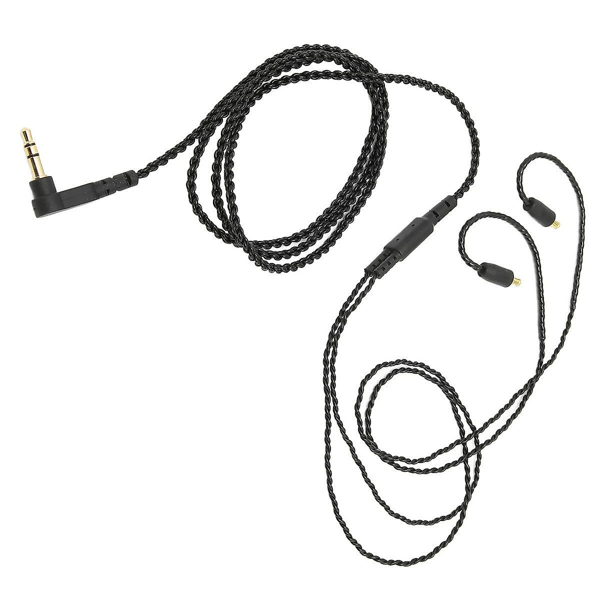 PUSOKEI Headphone Audio Cable A2DC Headphone Jack Hanging On Ear Design 3.5mm Plug for ATH CKS1100 E40 E50 E70 LS200 LS300 LS400 CKR90 CKR100 LS50 LS70