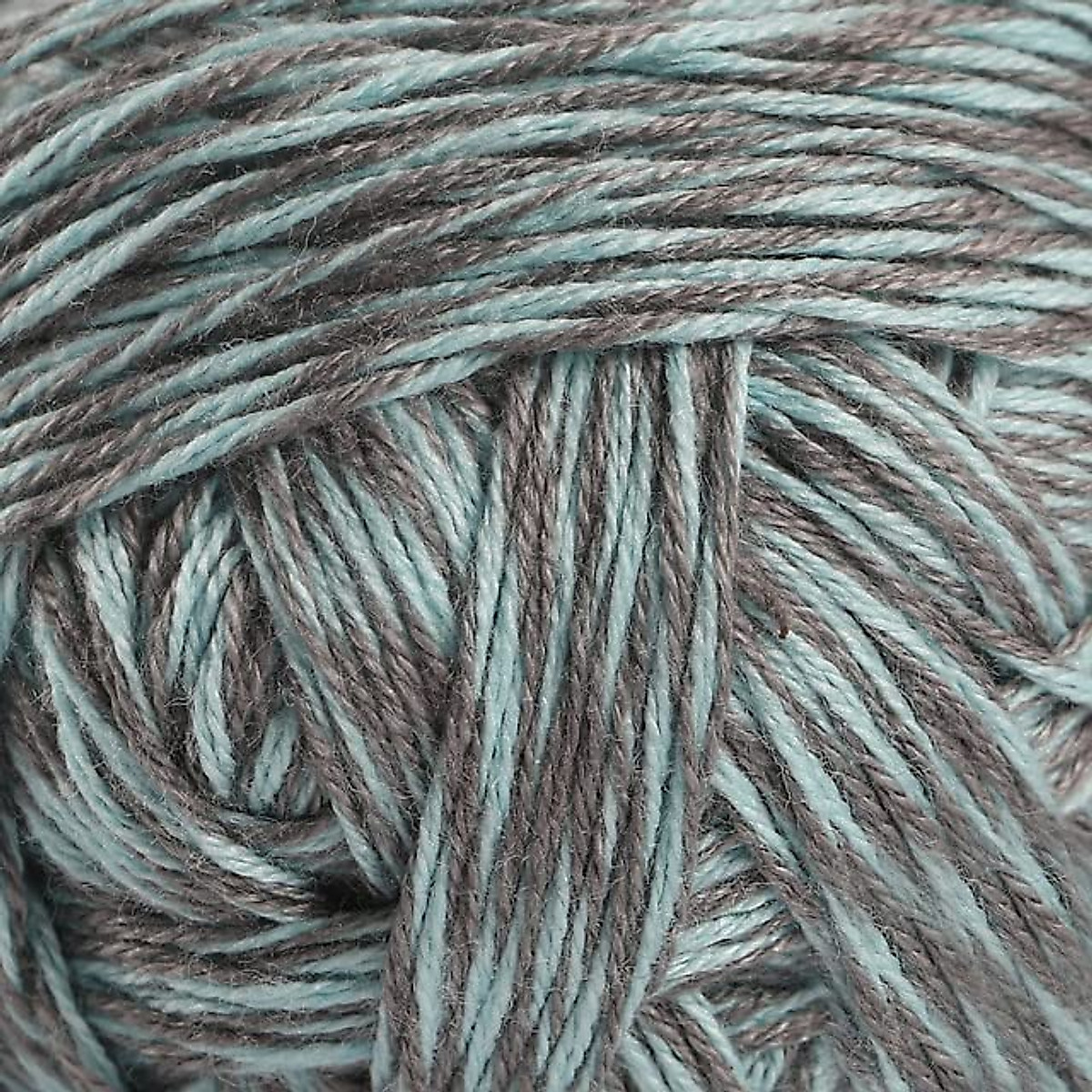 8 Balls La Mia Crown Yarn, Total 7.05 Oz (200 gr), Each 0.88 Oz (25 gr), 800 mt (874 yds), Knitting and Crocheting, 50% Cotton and 50% Acrylic, 2 Weight Fine Yarn, Blue L904