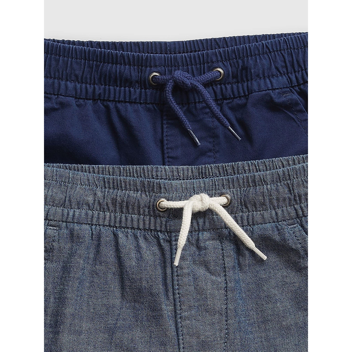 GAP Baby Boys Easy Pull-on Shorts, Elysian Blue, 12-18 Months US