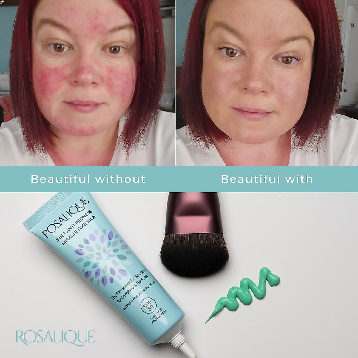 Rosalique 3 in 1 Anti-Redness Miracle Formula SPF50 1 x 30 ml