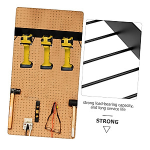 CHILDWEET Organizer for Tool Electric Drill Holder Handheld Tool Holder Carbon Steel Black Power Tool Organizer