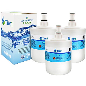 Tier1 8171413 Refrigerator Water Filter 3-pk | Replacement for Whirlpool 8171413, Kenmore 9002, EDR8D1, 469002, 8171414, WF286, WSW-4, WFI-NLC200, Fridge Filter