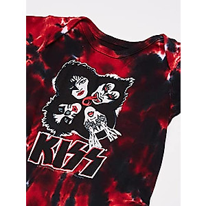 Liquid Blue baby boys Kiss Faces Burst Onesie T Shirt, Tie/Dye, 12-18 Months US