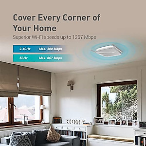 GL-AP1300-LTE(Cirrus) Gigabit Ceiling Wireless Access Point Dual Band AC1300 | 4G LTE Modem | MU-MIMO | Cloud Remote | OpenWrt(15.05.1)/LEDE | PoE | T-Mobile only (EP06A, for North America only)