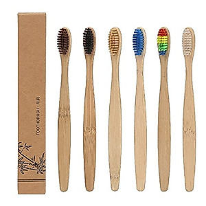 Bamboo Toothbrush Bamboo Toothbrush Bamboo Toothbrush Natural Bamboo, Beige