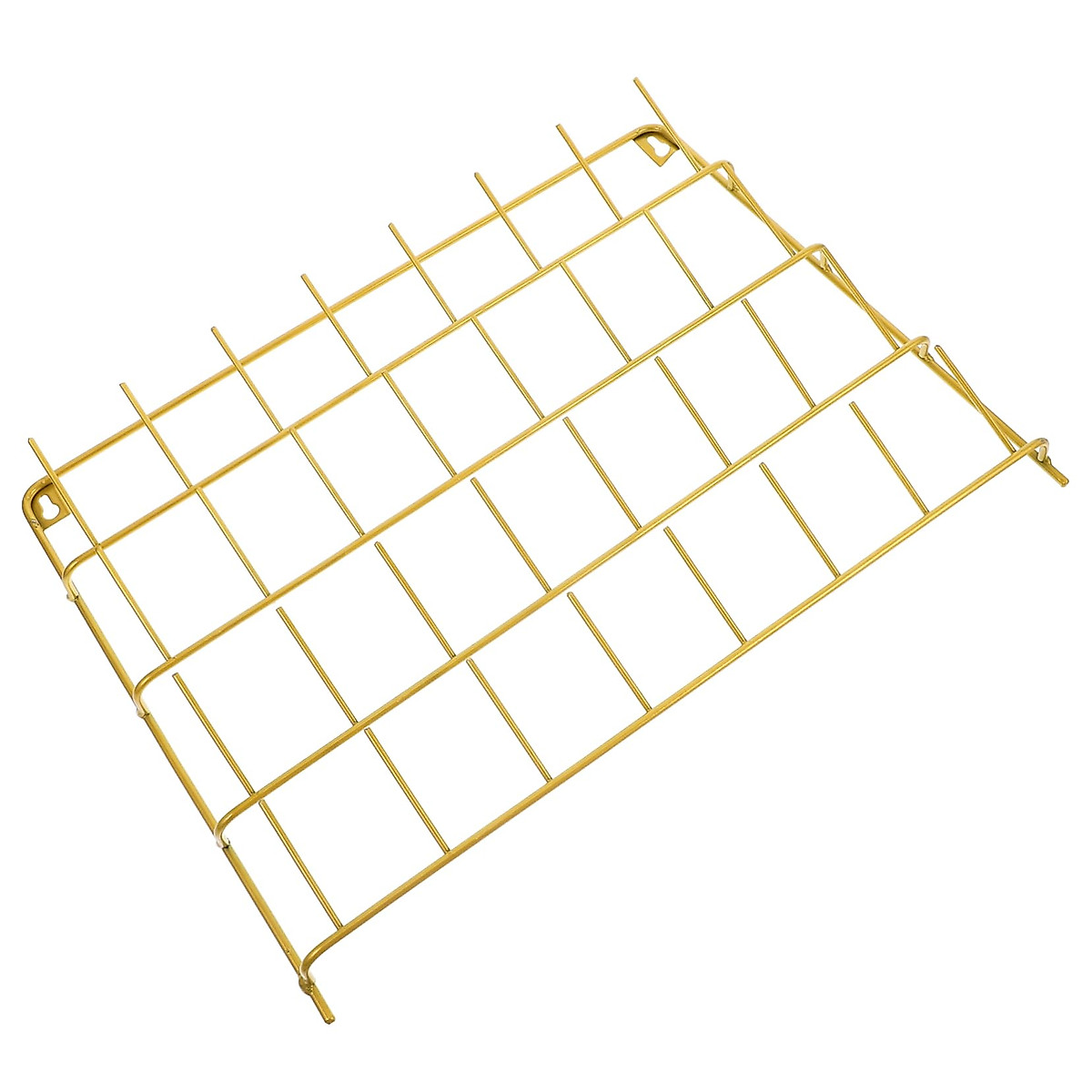 TEHAUX Spool Stand Sewing Storage Rack Quilting Thread Holder Room Thread Holder Ring Holder Tree Wall-Mounted Braiding Rack Wall Hanging Thread Holder Beaded Yarn Holder Iron Golden