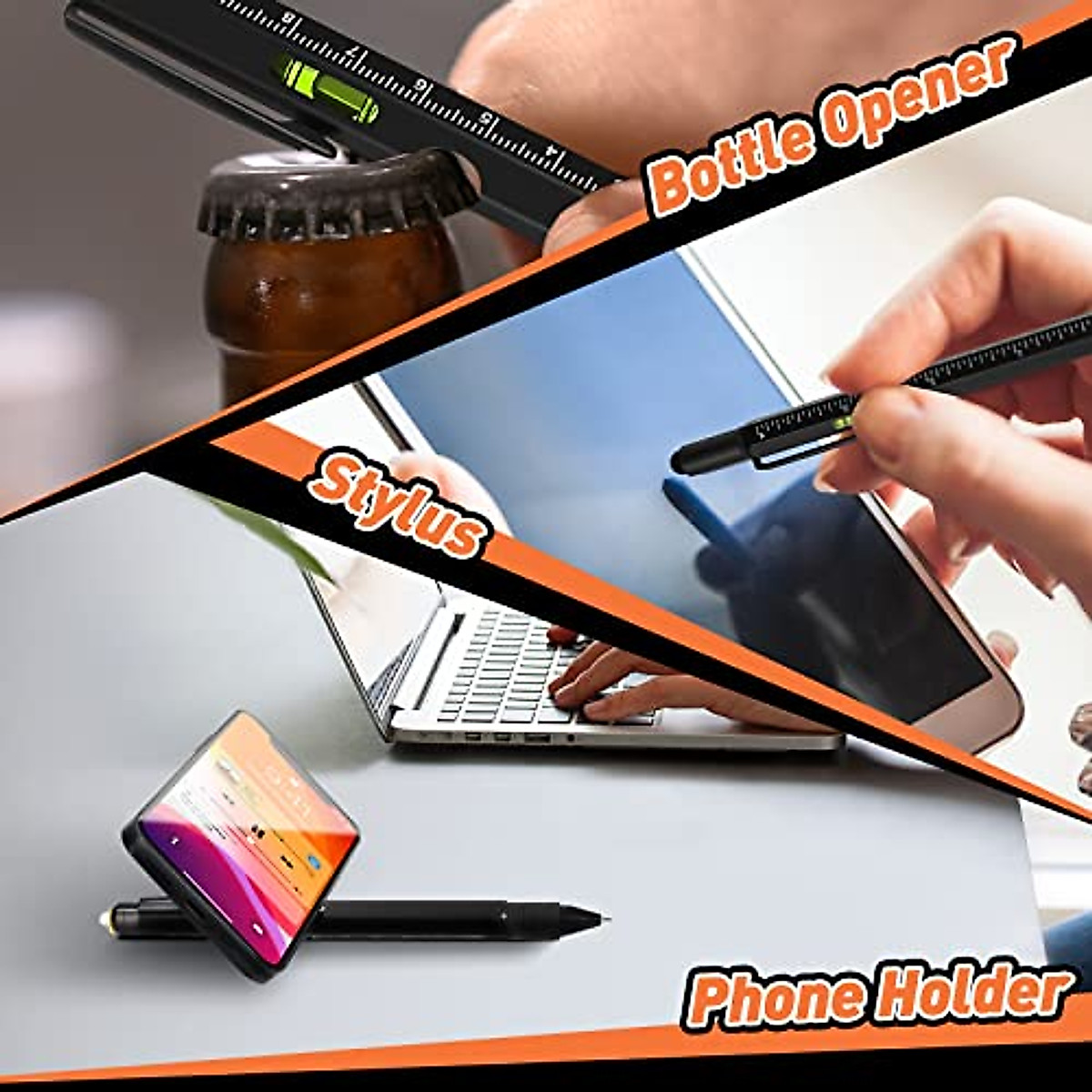 Gifts for Dad, Universal Socket with 9 in 1 Multi-Tool Pen Set