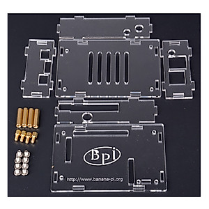 Banana Pi Acrylic Clear Case for M3/M2 Ultra/M64, not include any board
