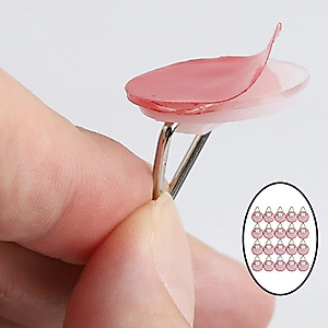 2.2cm Invisible Plate Hanger Set Vertical Plate Holders for The Wall (2), has Good Sticky and Durable.