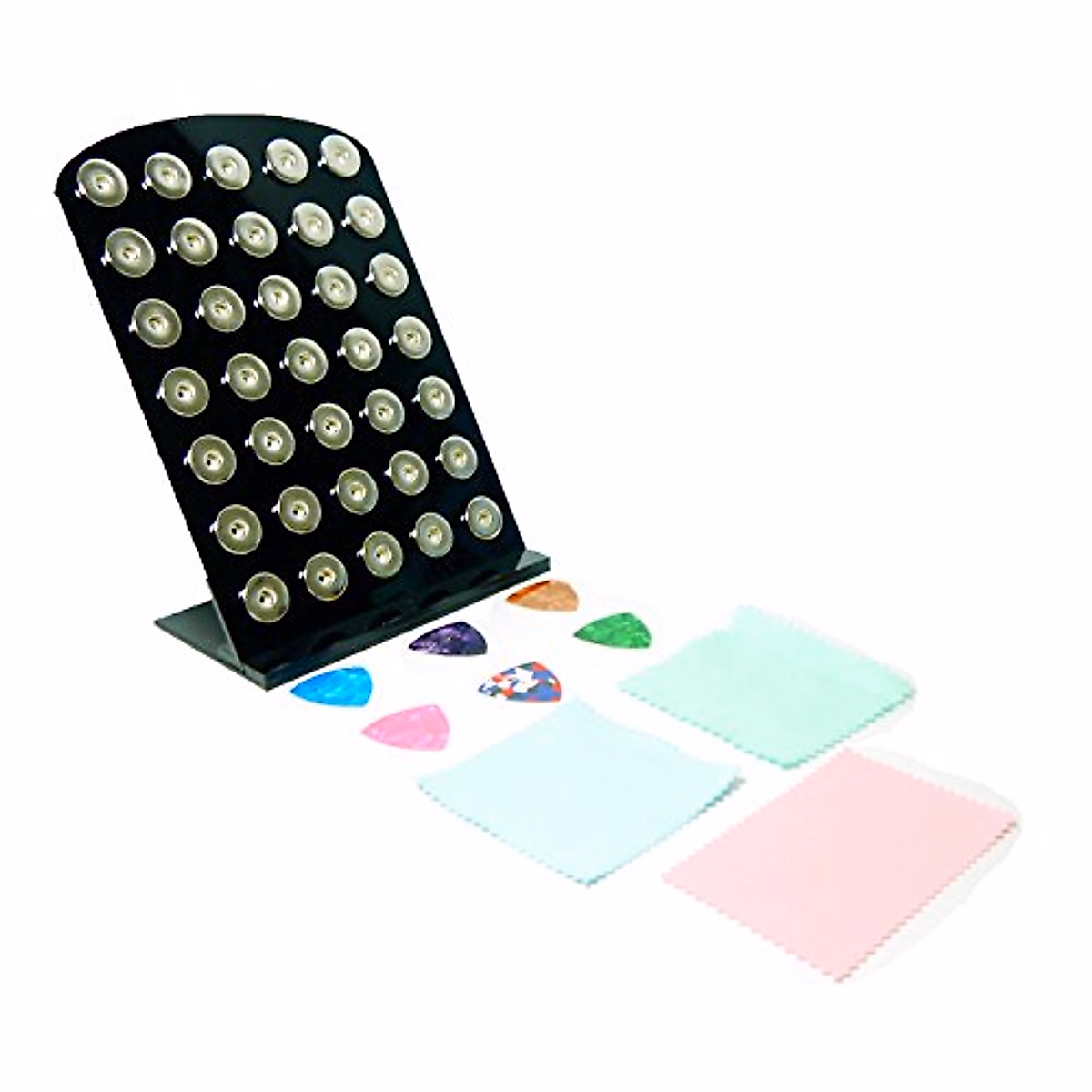 Ladieshow Acrylic Snap Button Jewelry Display Board for Larger Size 12mm 18mm 20mm Button